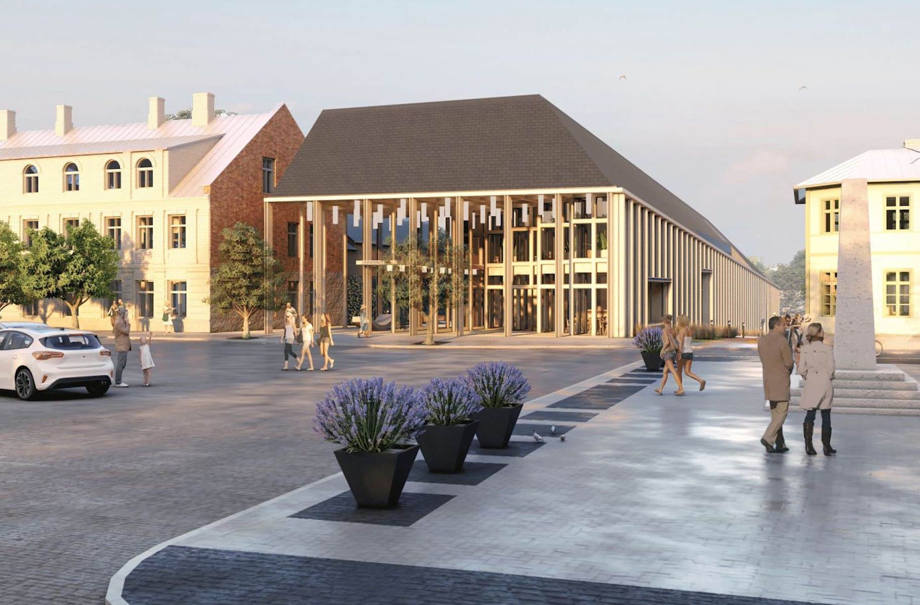 Fotod: Selgus Haapsalu linnavalitsuse uue hoone arhitektuurivõistluse ...