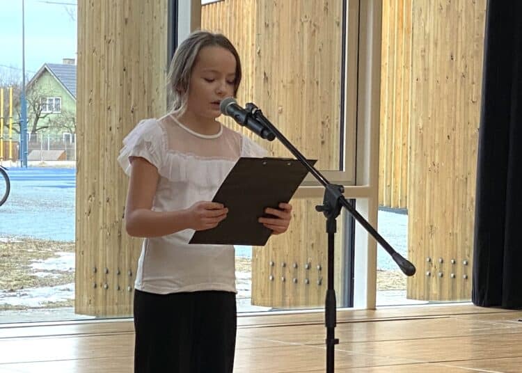 Haapsalu põhikool pidas Eesti Vabariigi sünnipäeva puhul kõnevõistlust ...